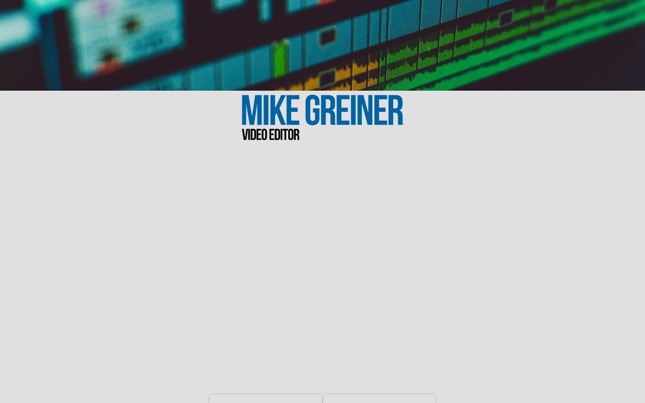 MikeGreiner.net | Video Editor